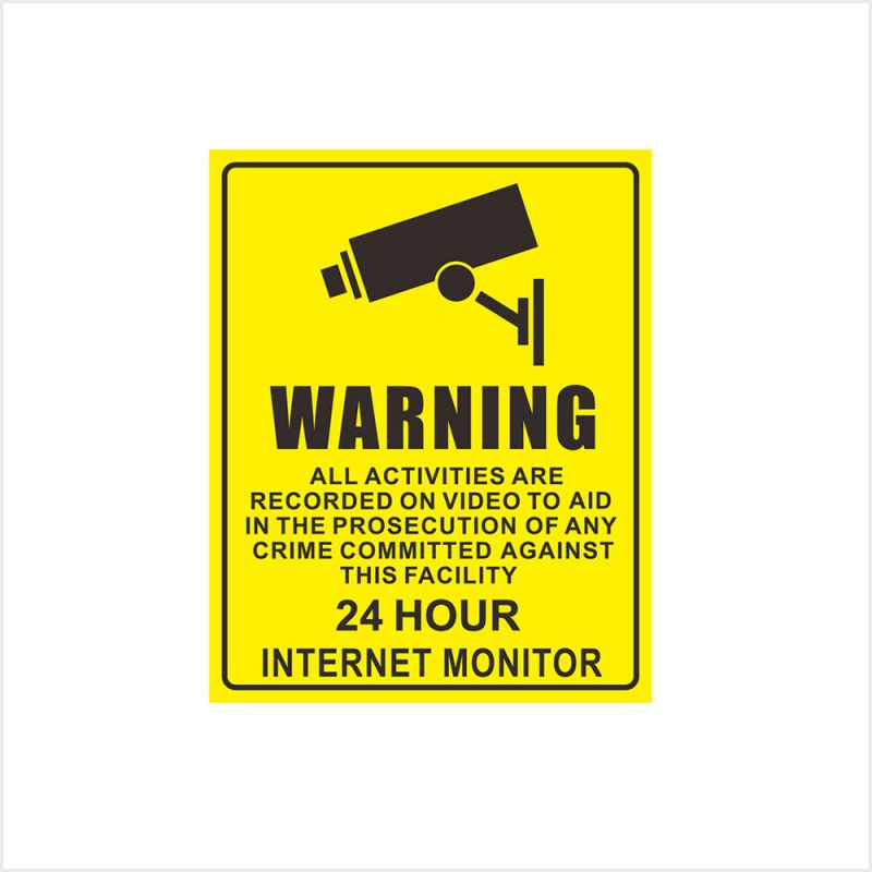 CCTV Warning Sign - Smart Security North West Ltd