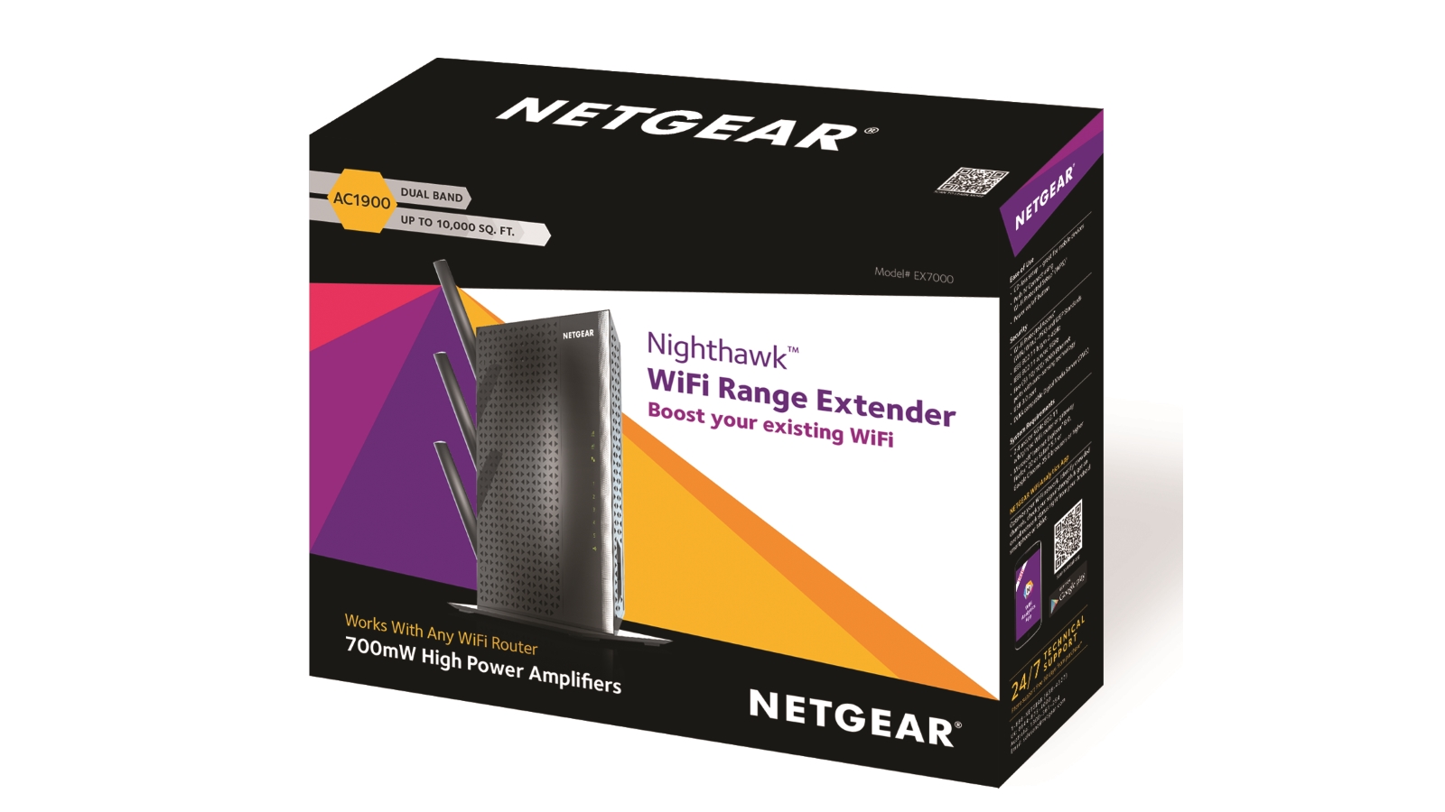 WIFI RANGE EXTENDER EX7000 AC1900 NETGEAR - Smart Security North West Ltd