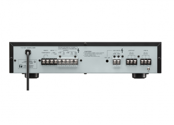 TOA P-2240 POWER AMPLIFIER 240W 100V LINE MIXER - Smart Security North ...
